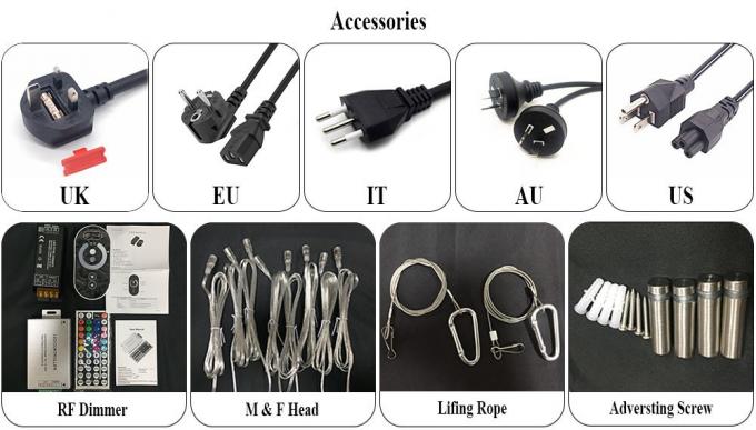 Indoor Acrylic Letter RGB Led Neon Sign 12VDC Custom Neon Bar Lights